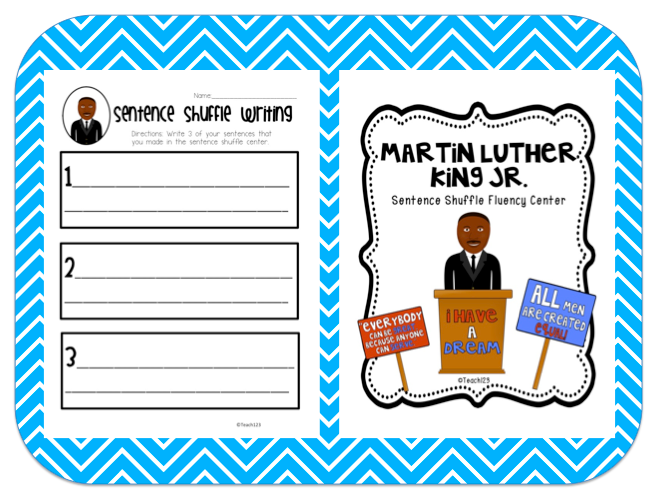Martin Luther King Jr. resources | Teach123