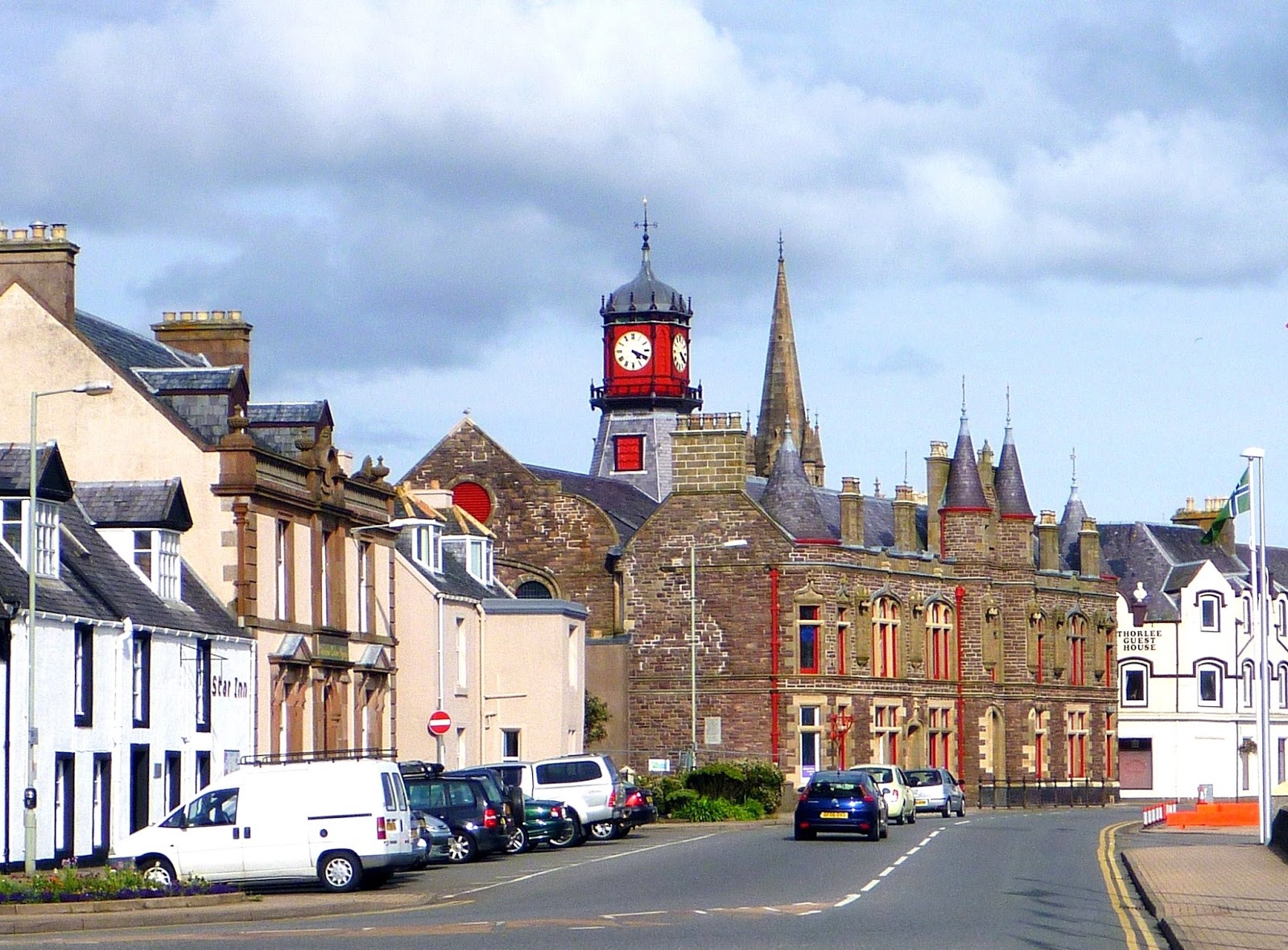 Ultima Thule: Stornoway,Hebrides' colourful little capital and a ...