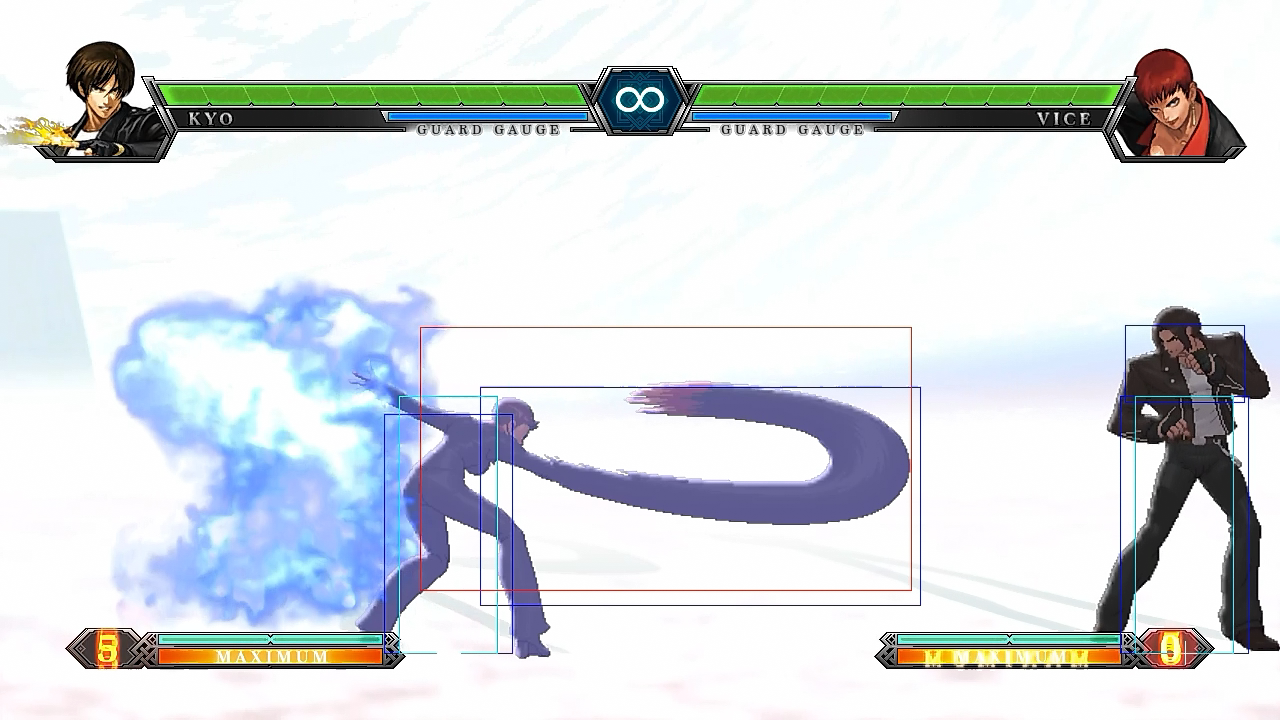 KOF XIII HITBOX: Vice