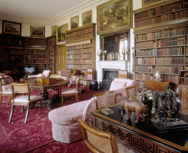 bensozia: English Country House Libraries