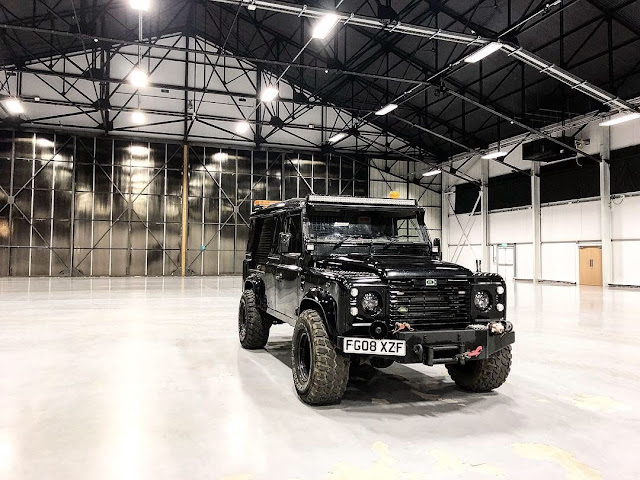 Landrover Defender: Land Rover Defender 110 Hydraulic winch heavy duty ...