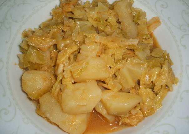 El Recetario de mi Madre: Repollo con Patatas