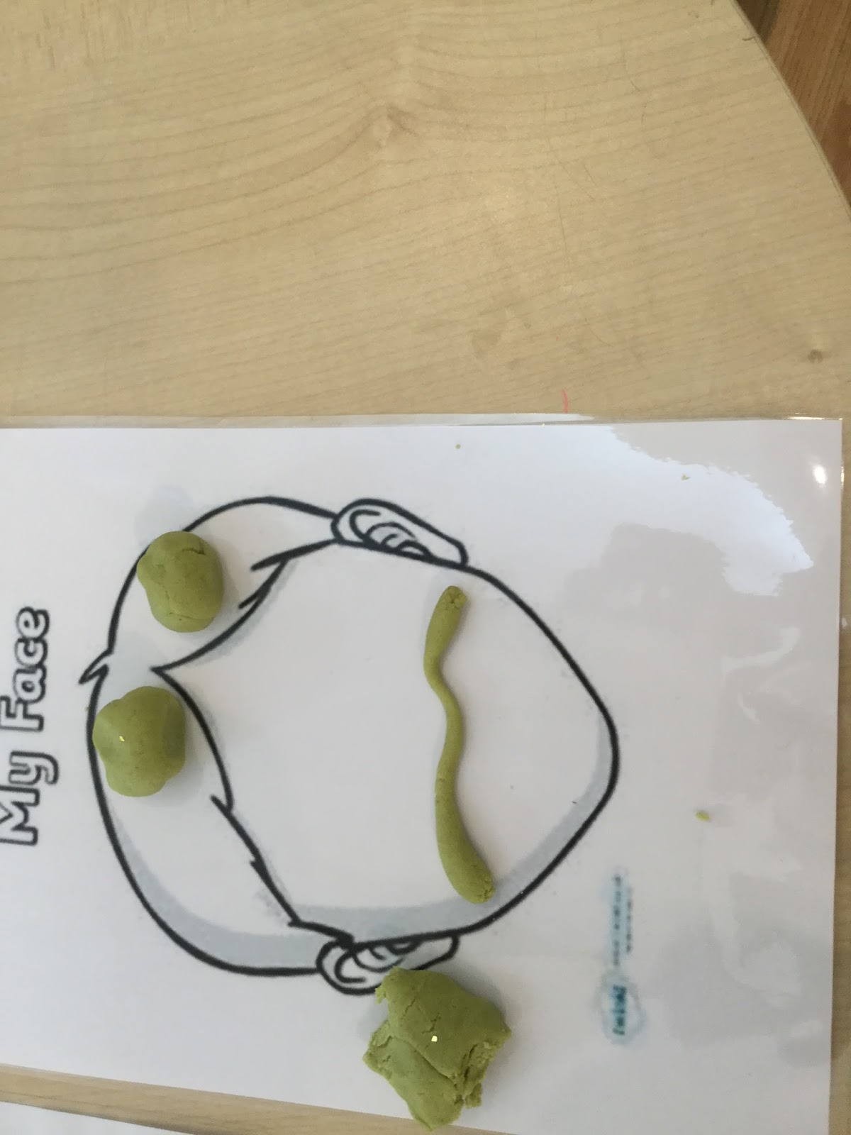 Ms Gloria, preschool practitioner: Play dough and faces