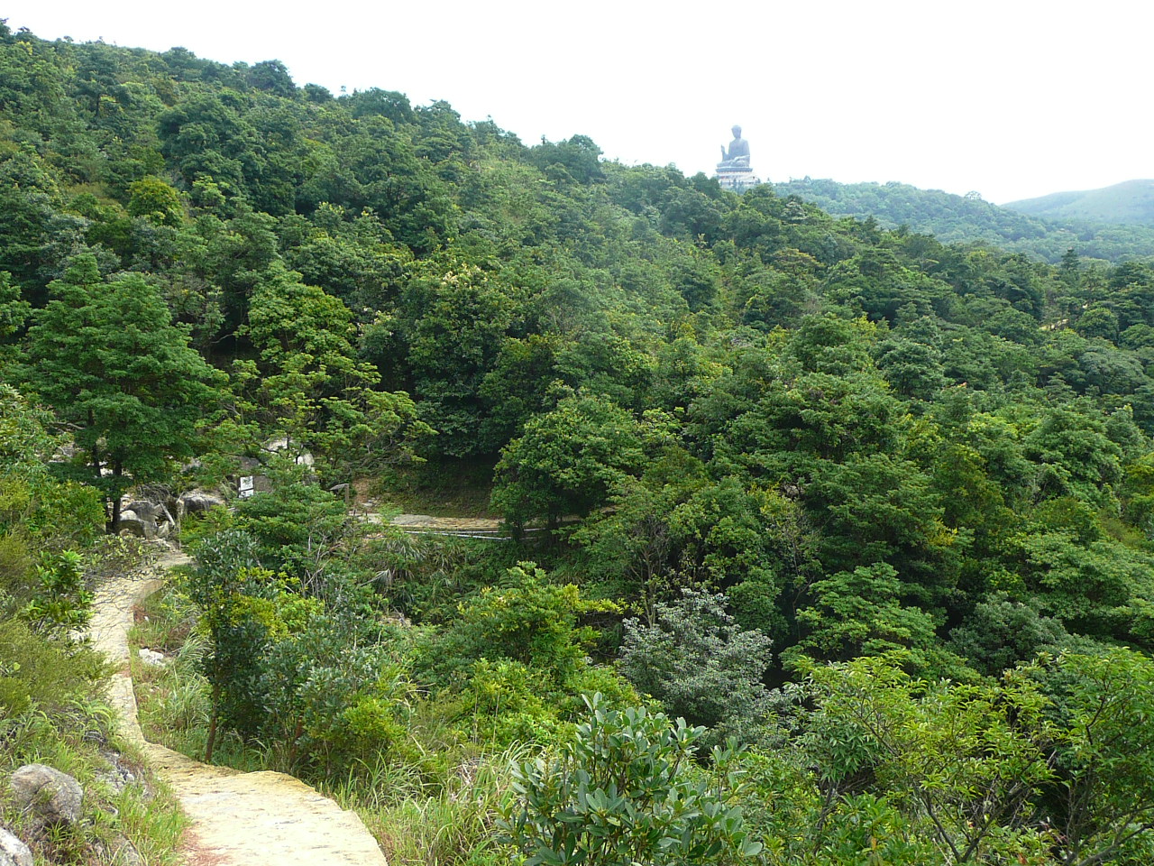 WEBS OF SIGNIFICANCE: From Ngong Ping down along the path to Shek Mun ...