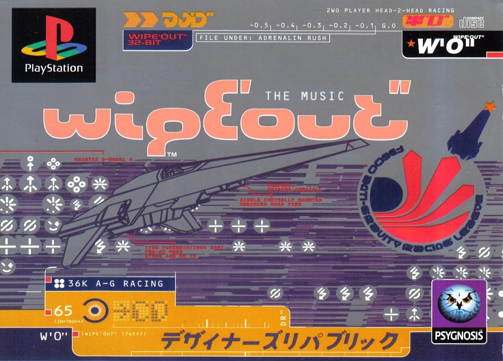 RETRO SPIRIT GAMES: Videogame Soundtrack Special - WipEout Series ...