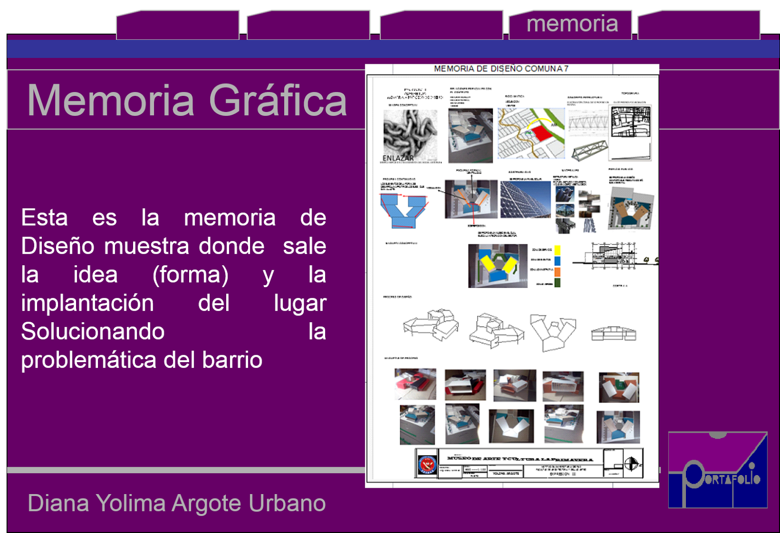 Arquitectura I.U Cesmag Diana Yolima Argote Urbano