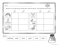 Teachers R US: oa, ow Literacy Activities Bundle with Assessment
