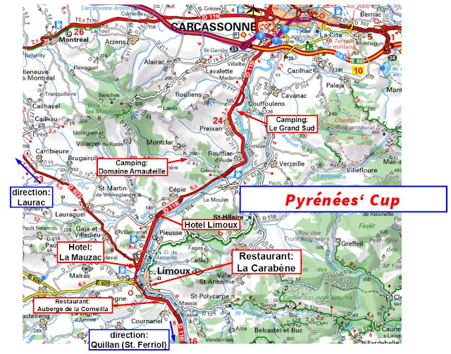 Pyrenees Cup F3F: Accomodation