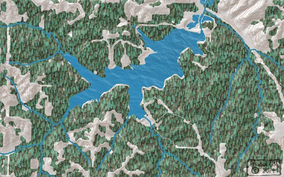 Free Map(s) 038: A Large Lake - Frugal GM
