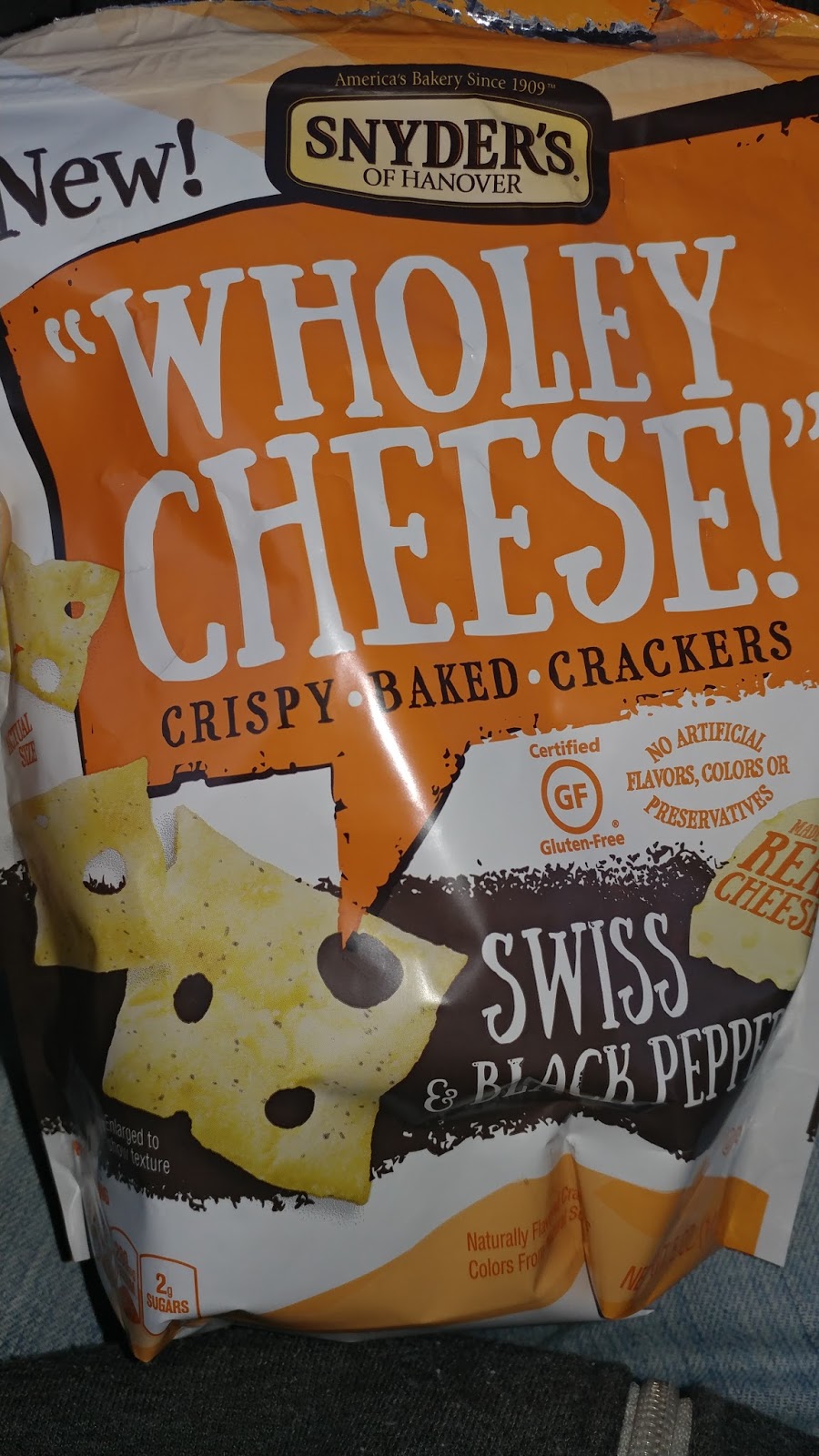 Taste Test - Snyders Wholey Cheese Crackers ~ Chow Down With Me