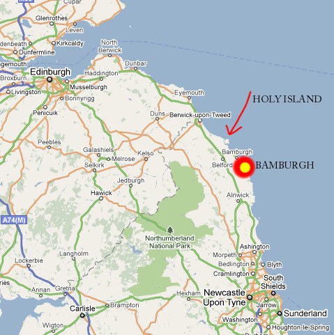 Around Scotland: BAMBURGH CASTLE