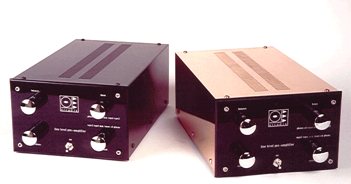 sjs electroacoustics: Arcadia Line Level Preamplifiers