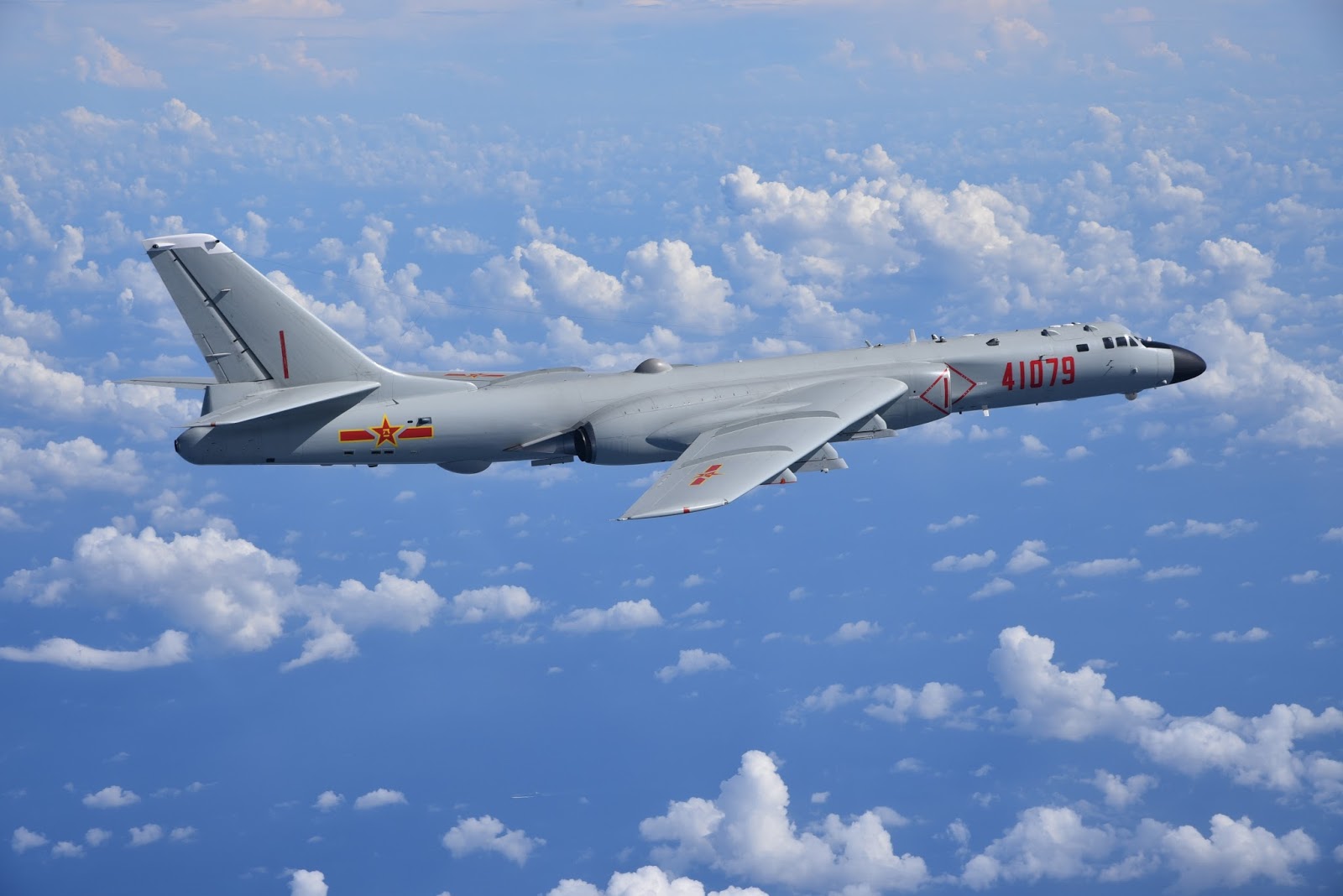 China Defense Blog: PR photos of the day: Twelve H-6K bombers fly over ...