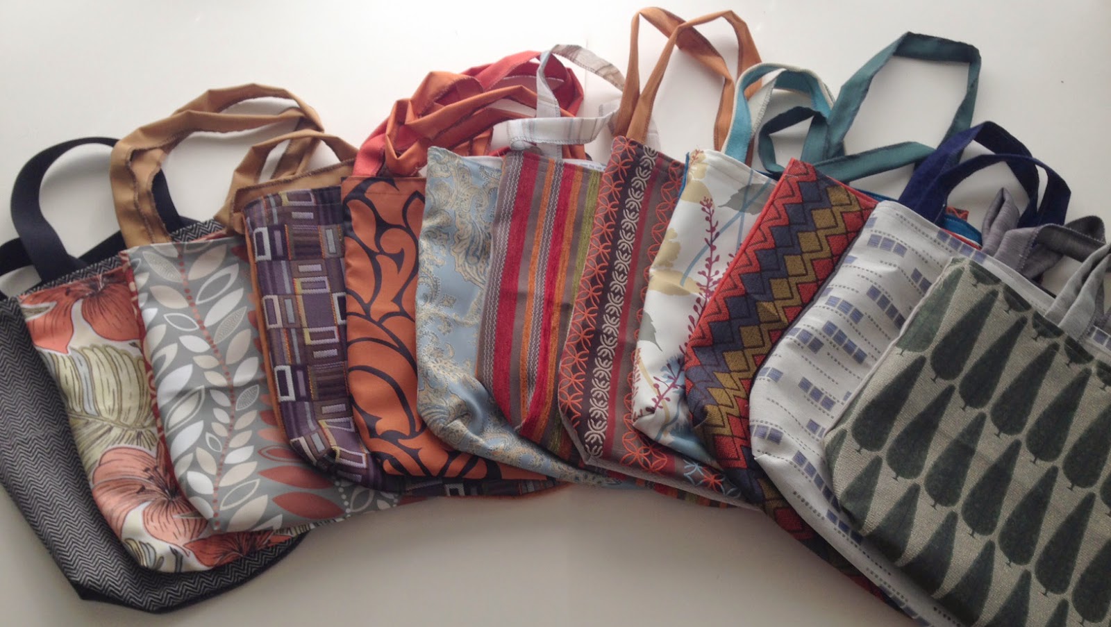 Green Bag Lady: Sewing with Fabric Samples