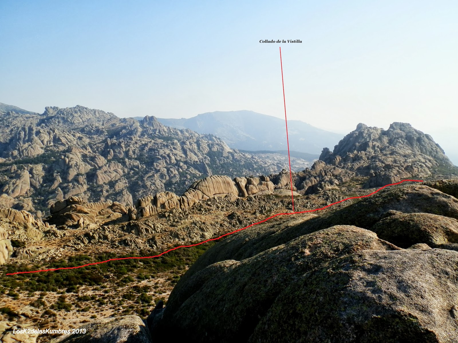 El Yelmo circular Collado de La Ventana