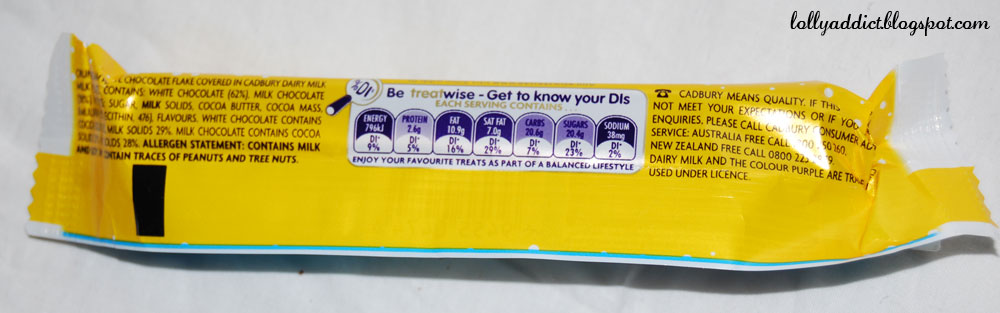 Lolly Addict - Australian Confectionery Reviews: Cadbury Flake Snow