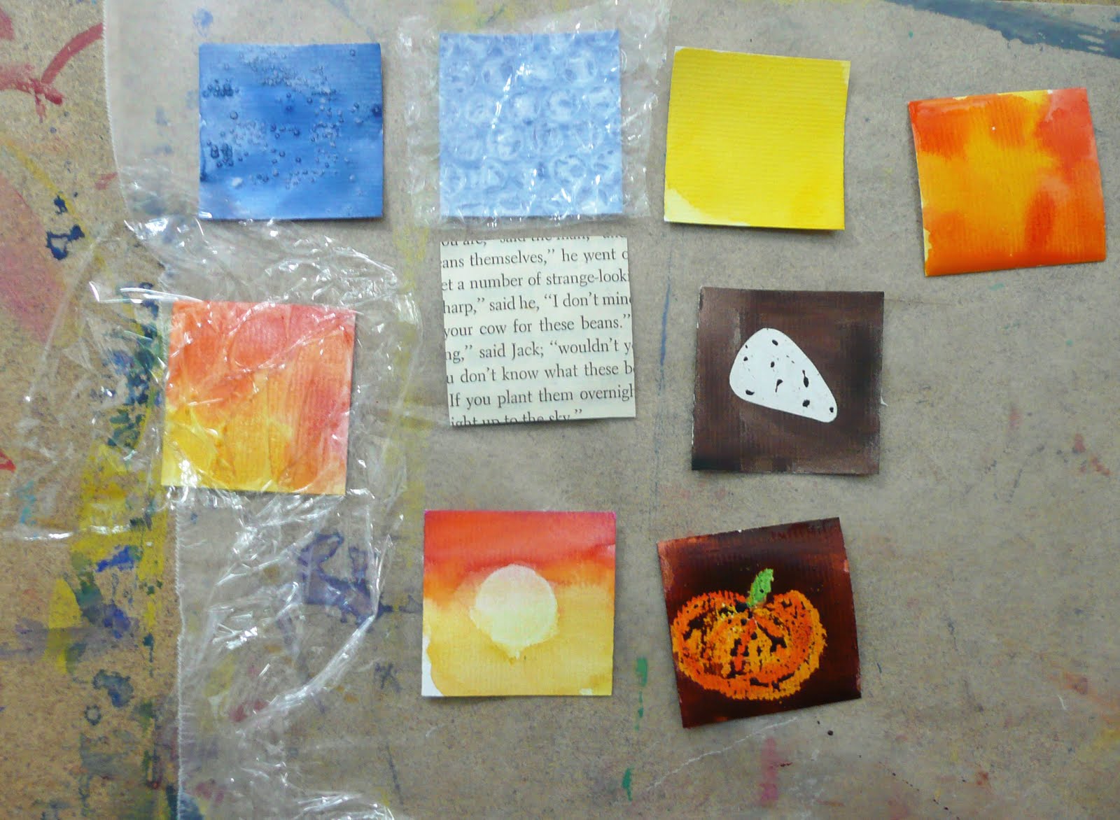 that artist woman: How to Make Fall Inchies