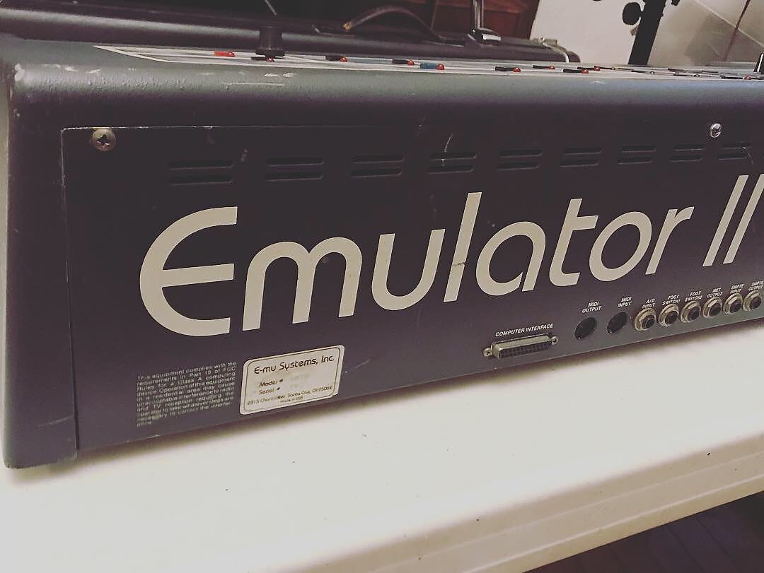 MATRIXSYNTH: E-MU Emulator II 2 Sampler w/ HXC