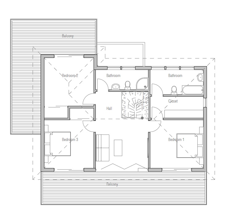 Affordable Home Plans: Economical House Plan CH171