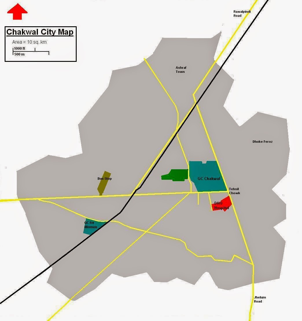 Home of Pakistan Military Officers: History of Chakwal