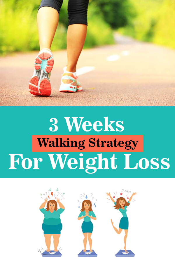 3 Weeks Walking Strategy For Weight Loss - Selvi Astute