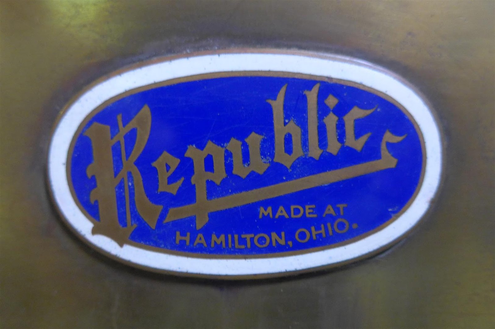 American Auto Emblems: REPUBLIC