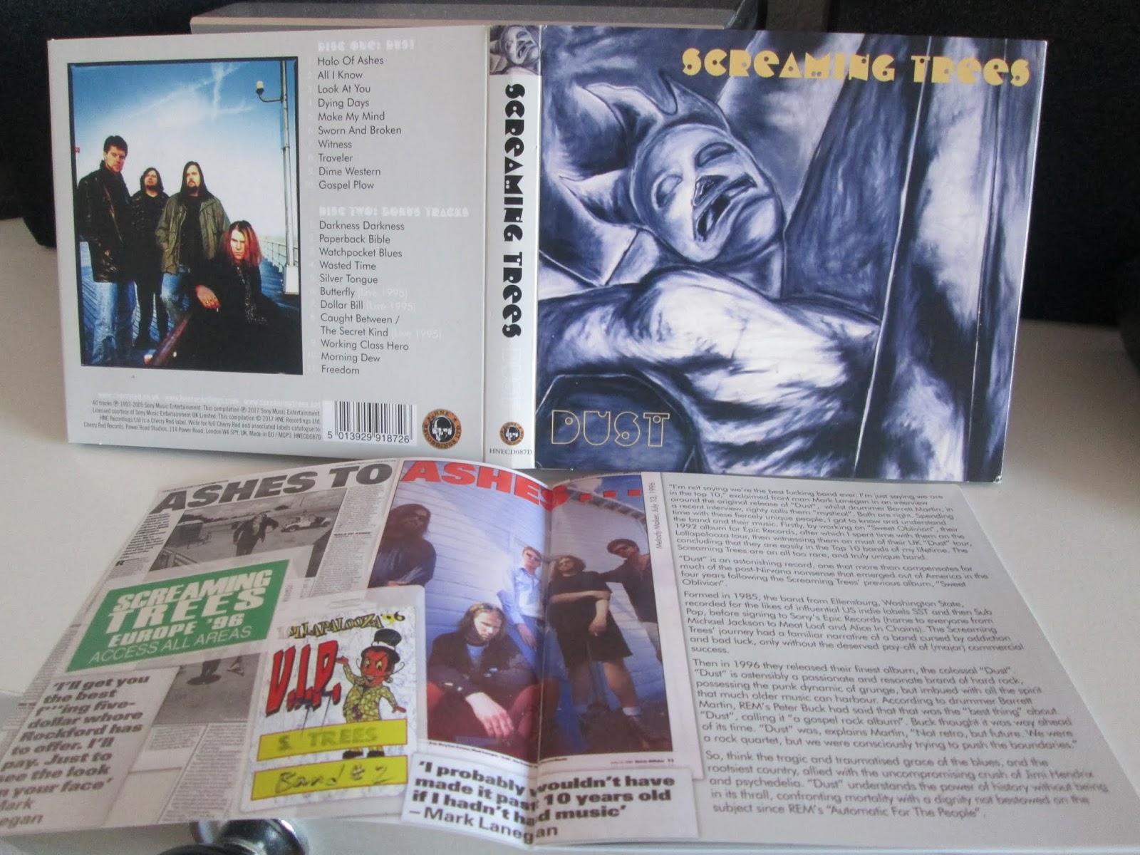 The last Dj´s refugee: Screaming Trees. Dust Expanded Editition