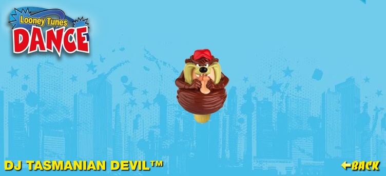 a day in a zoider's world: happy meal australia - looney tunes dance
