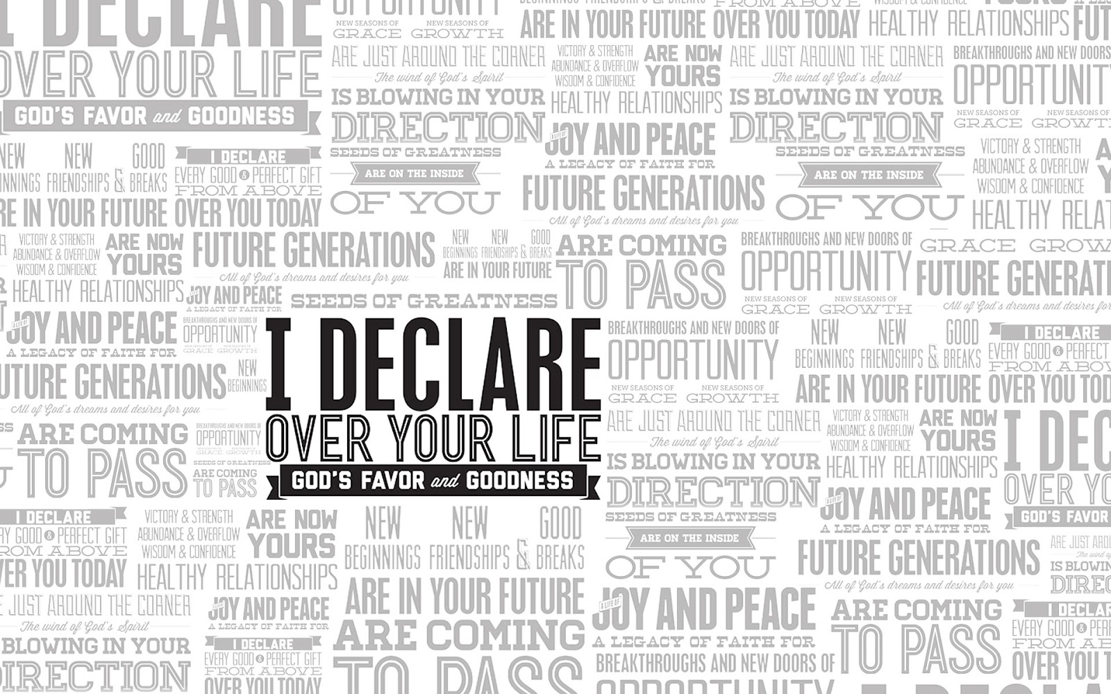 Day 1-31 From Joel Osteen's Book, "I Declare" ~ Spiritual Inspiration