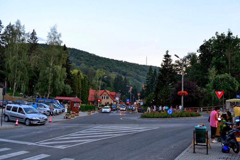 In centrul Statiunii Sovata