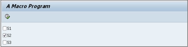 SAP ABAP Central: 1.25 SAP ABAP - Macros