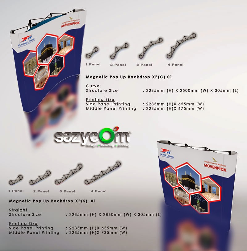 Media Backdrop Portable - Jasa Backdrop Event