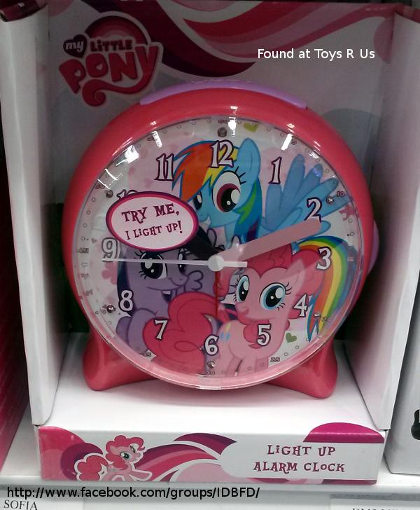 Equestria Daily - MLP Stuff!: Random Merch: Body Pillow, Alarm Clocks ...