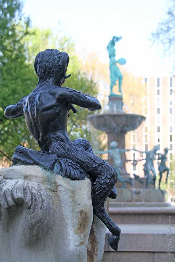 Public Art in Chicago: Indianapolis [Pan and Syrinx - by Roger White ...