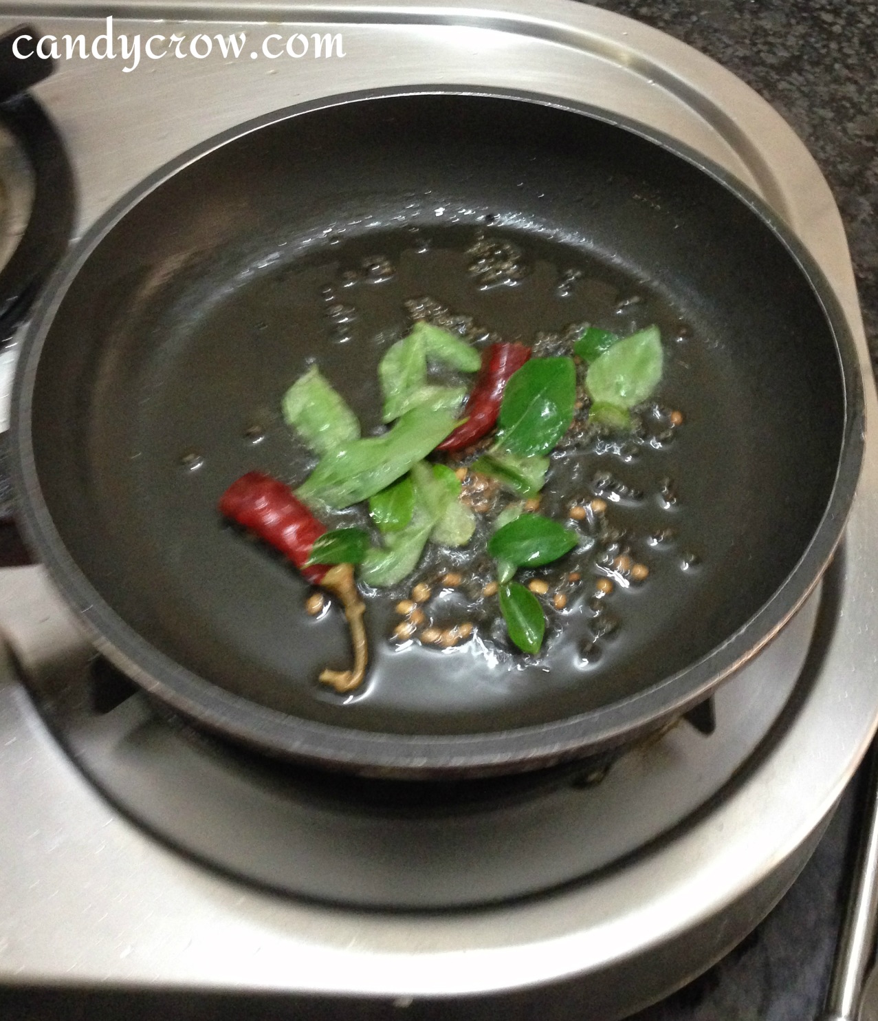 Channa Sundal Recipe | Chickpea Stir Fry - Candy Crow