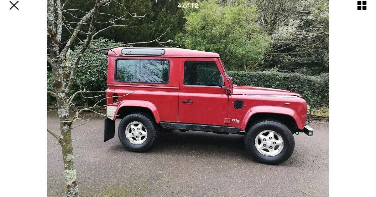 Landrover Defender: Landrover 90 Defender TD5 County - Red - 1999