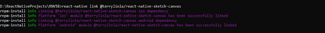React Native Sketch Canvas Android or IOS Example | SKPTRICKS