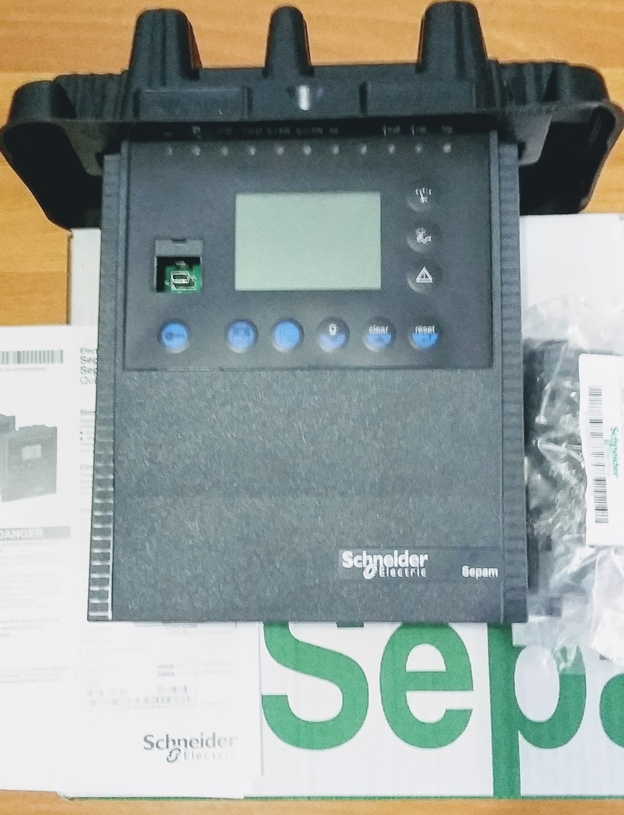 Jual/Sell: Busbar relay sepam B21 & B22 Schneider_Electric