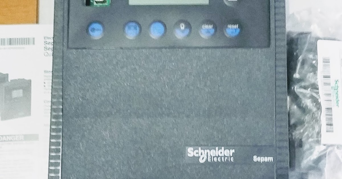 Jual/Sell: Busbar relay sepam B21 & B22 Schneider_Electric