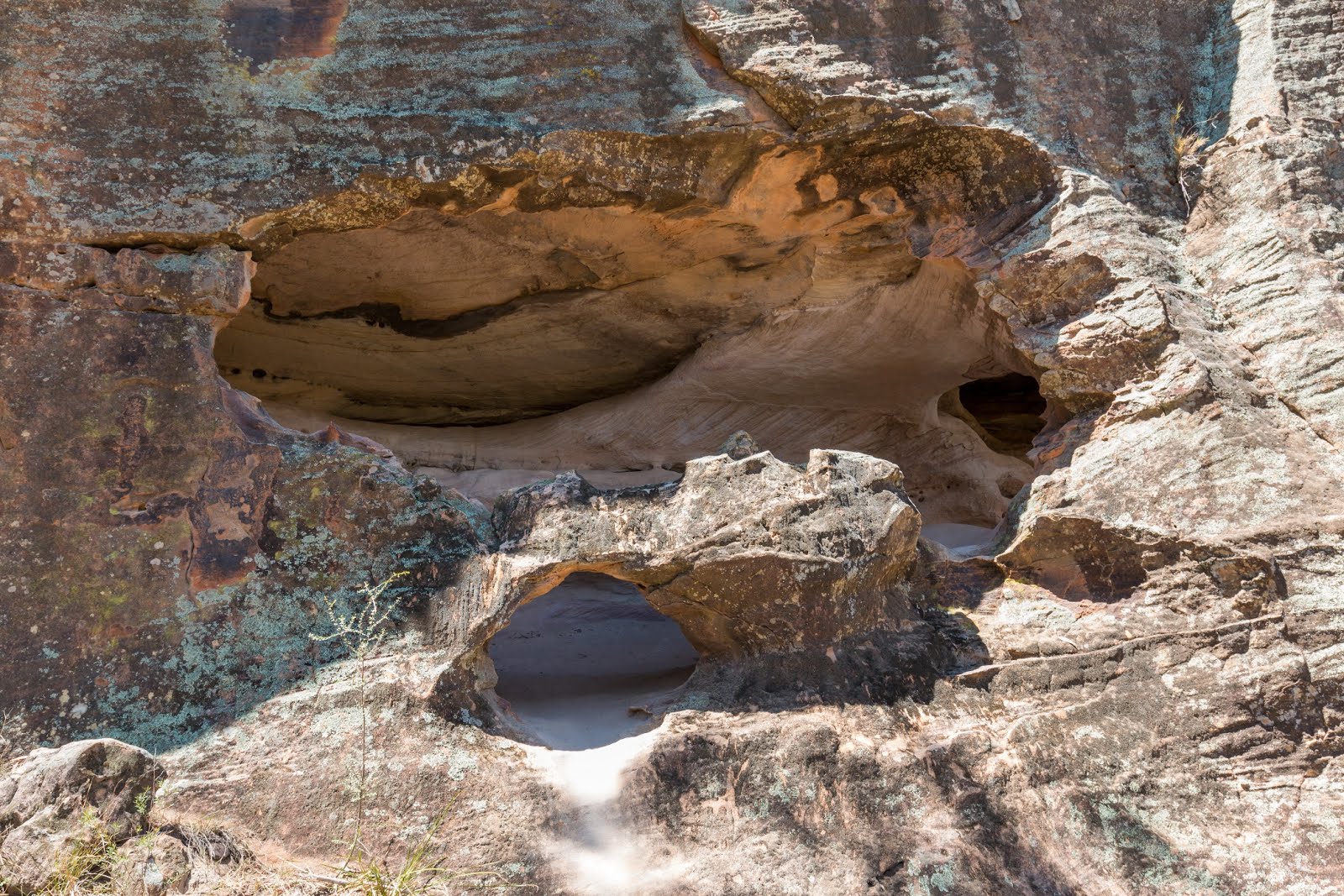National Park Odyssey: Sandstone Caves, Pilliga National Park, NSW.