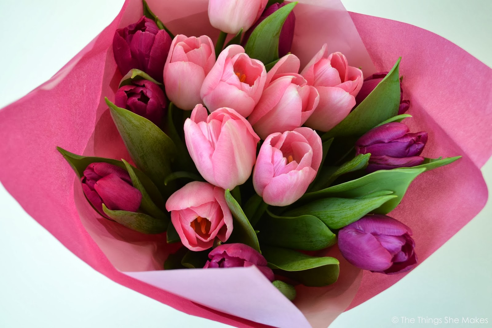 How to Wrap a Flower Bouquet | The Things She Makes