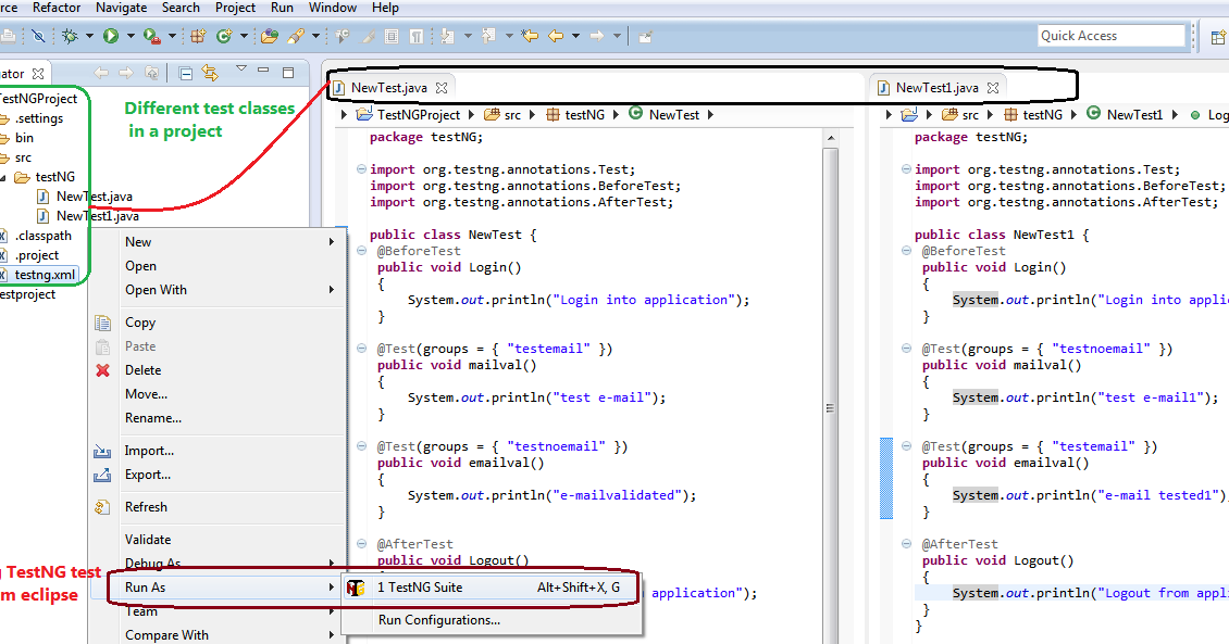 Creating Testng Xml To Run Selenium Test Suites Selenium Webdriver Automation Concepts