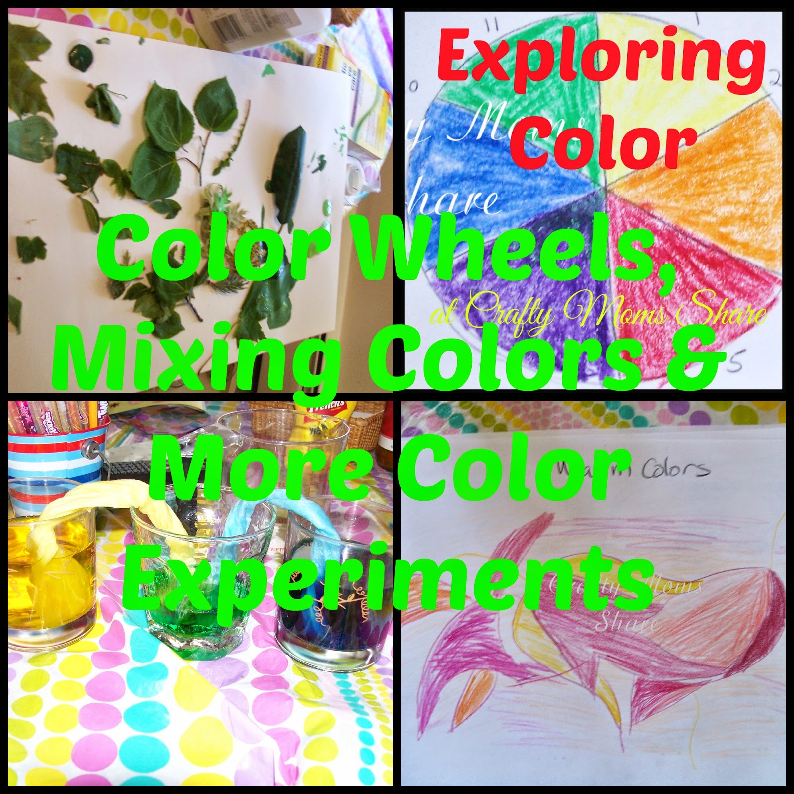 Mixing Colors Chart For Kids