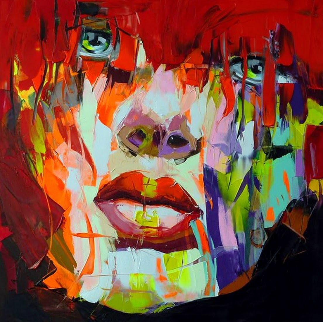 Pintura Moderna Y Fotografía Artística Pintura Contemporánea Con