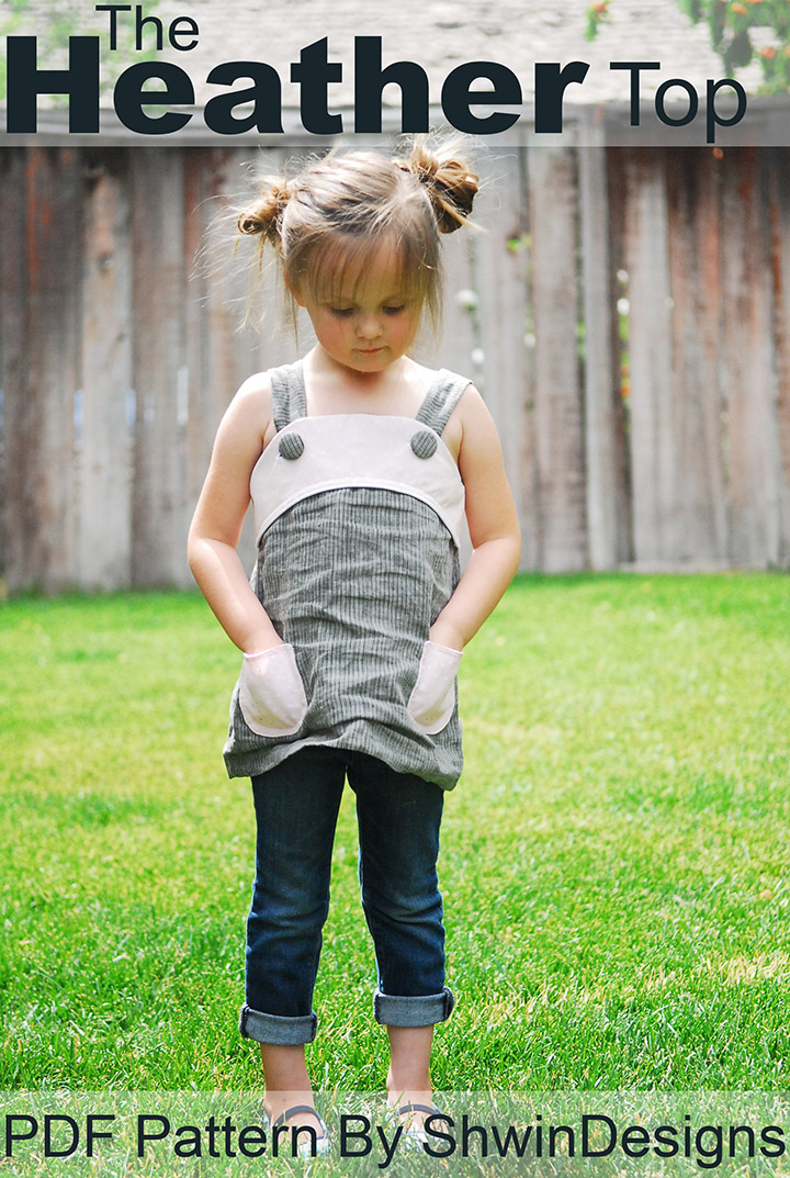 The Heather Top {New PDF Pattern} - Shwin & Shwin