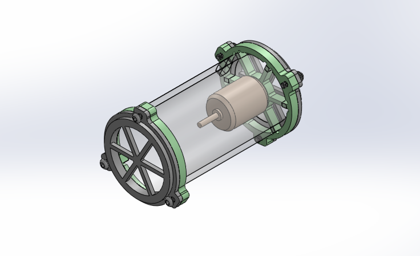 RoboGoby – ROV/AUV Submersible: Small Thrusters v2.0 – CAD Model