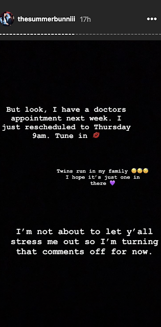 Rhymes With Snitch Celebrity And Entertainment News Summer Bunni Claims Shes Pregnant