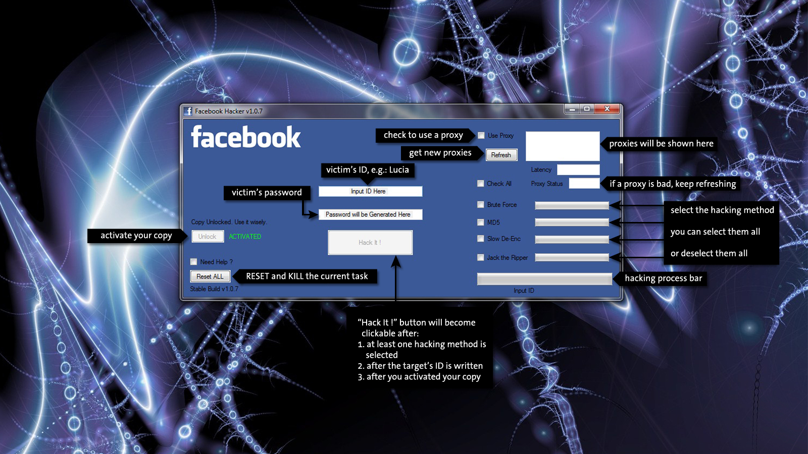 hackcount: logiciel hack facebook