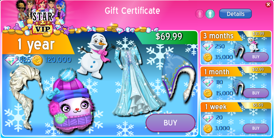 Każda-panna-z-nas-jest-fajna-msp: Unikaty z VIPa... Które są za level?