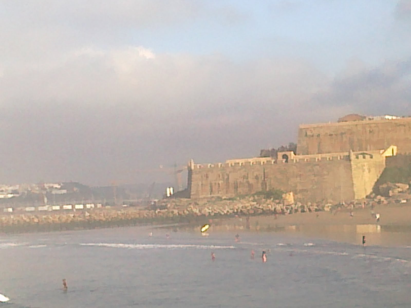 Paysages et Coins à visiter au Maroc: Plage de Rabat: Jolie Vue sur l ...